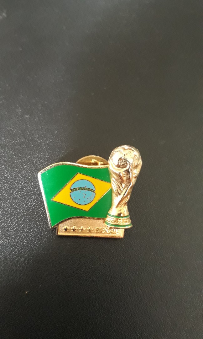 FIFA World Cup Brazil Souvenir Pin, Hobbies & Toys, Memorabilia ...
