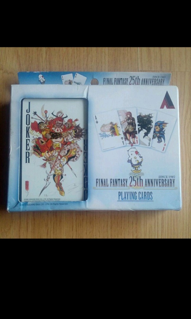 FINAL FANTASY RARE TRUMP CARD, Hobbies & Toys, Toys & Games on Carousell