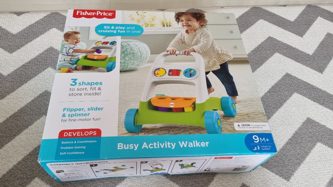 Fisher Price Busy Activity Walker, Babies & Kids, Infant Playtime on ...