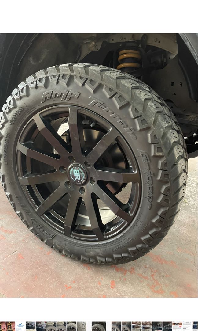 Fs: Black Rhino Traverse Mag Wheels 20' pcd 139 6 holes w/ AMP Tires U ...