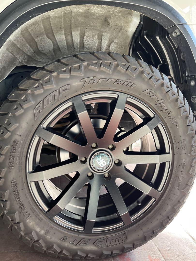 Fs: Black Rhino Traverse Mag Wheels 20' pcd 139 6 holes w/ AMP Tires U ...