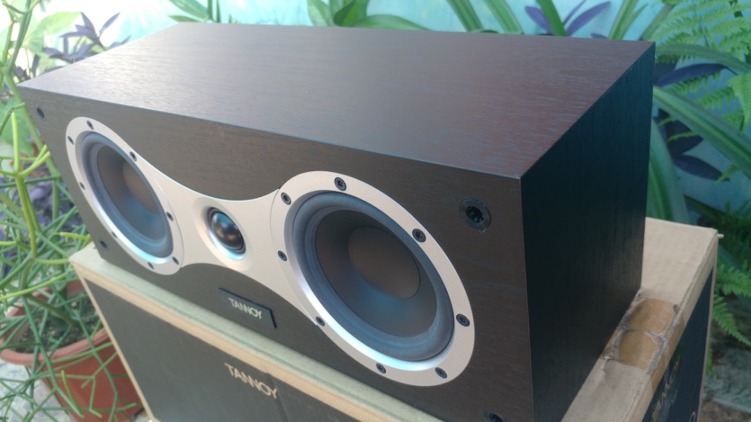 Fs: Tannoy Eclipse Center Speaker (Black Oak), Audio, Soundbars, Speakers & Amplifiers on Carousell