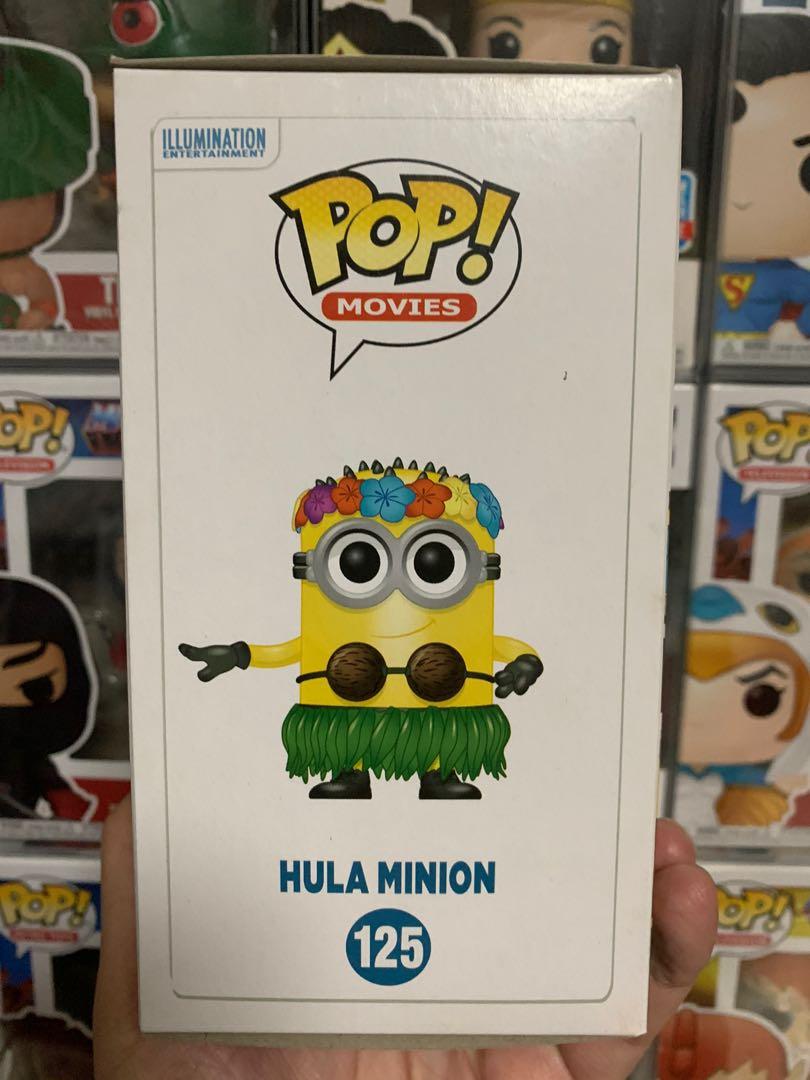 Funko Pop Despicable Me Minion Made Hula Minion # 125, Hobbies & Toys ...