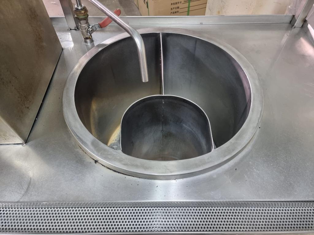 GAS NOODLE COUNTER DISPLAY STAINLESS STEEL USED, Furniture & Home ...