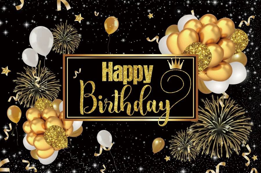 Generic party supplies - birthday banner backdrop/ party deco, Hobbies ...