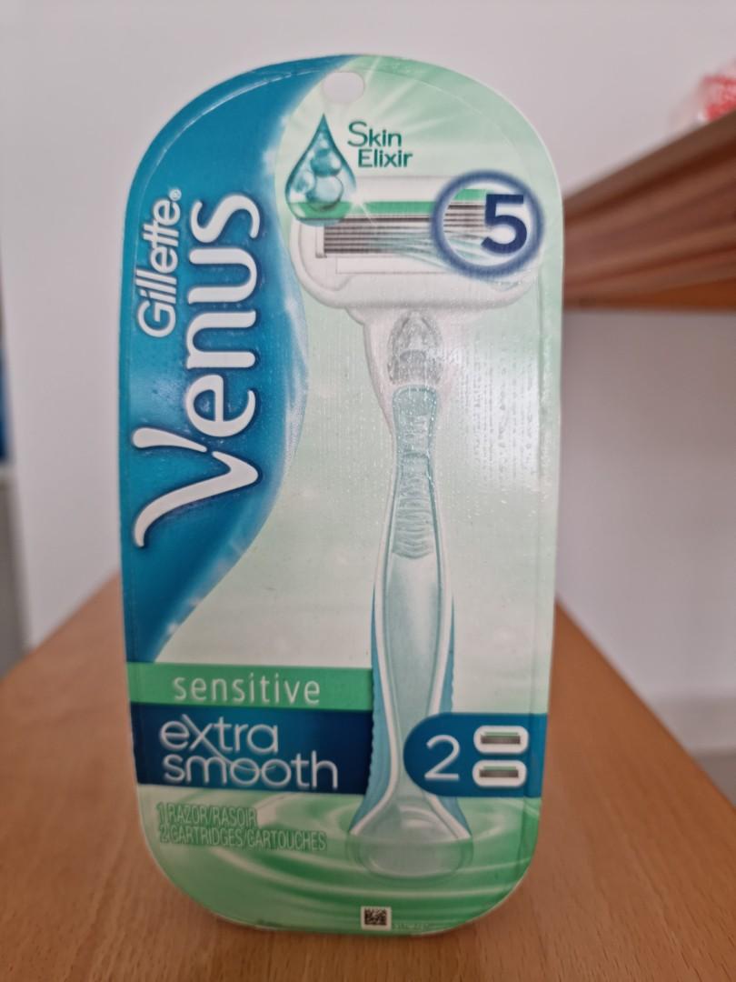 Gillette Venus Sensitive Skin Extra Smooth, Beauty & Personal Care ...