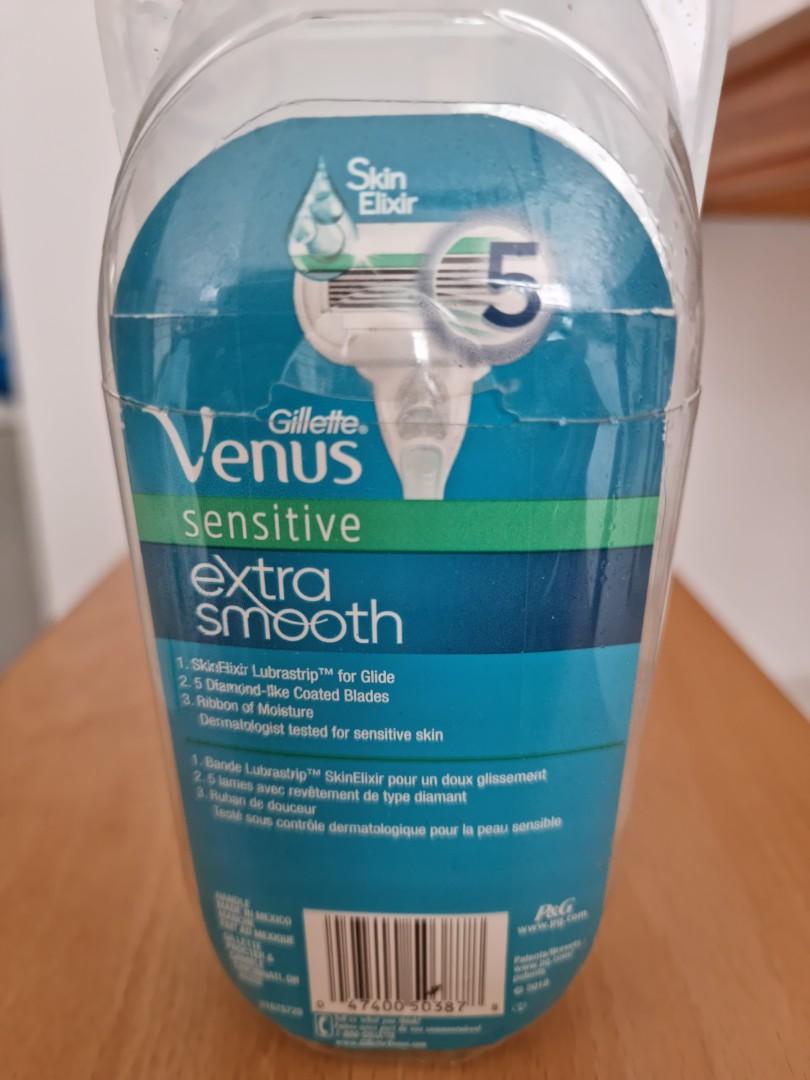 Gillette Venus Sensitive Skin Extra Smooth, Beauty & Personal Care ...