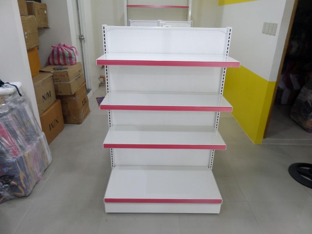 Gondola steel display racking standee Shelf, Furniture & Home Living ...