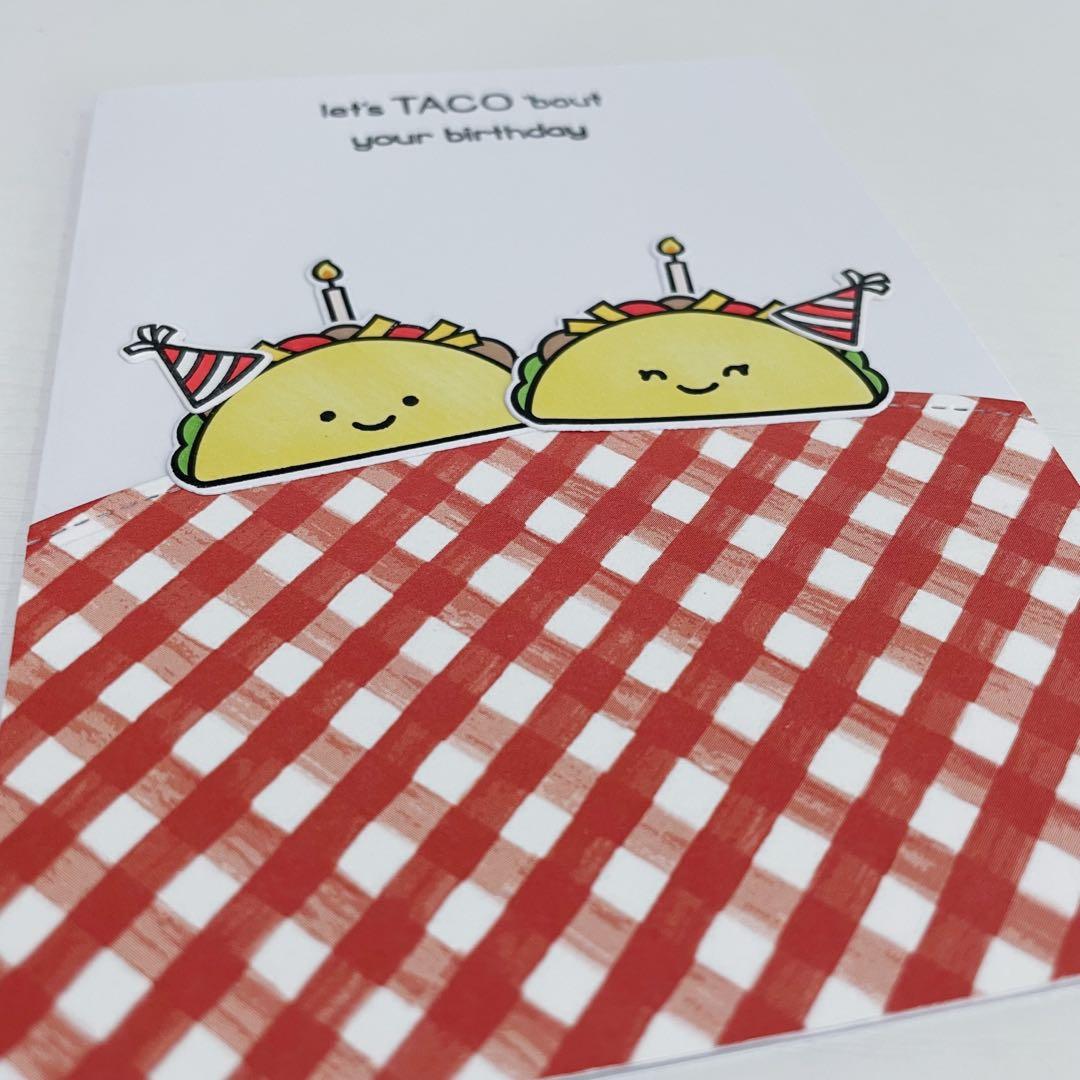 Handmade Taco Birthday Card, Hobbies & Toys, Stationery & Craft ...