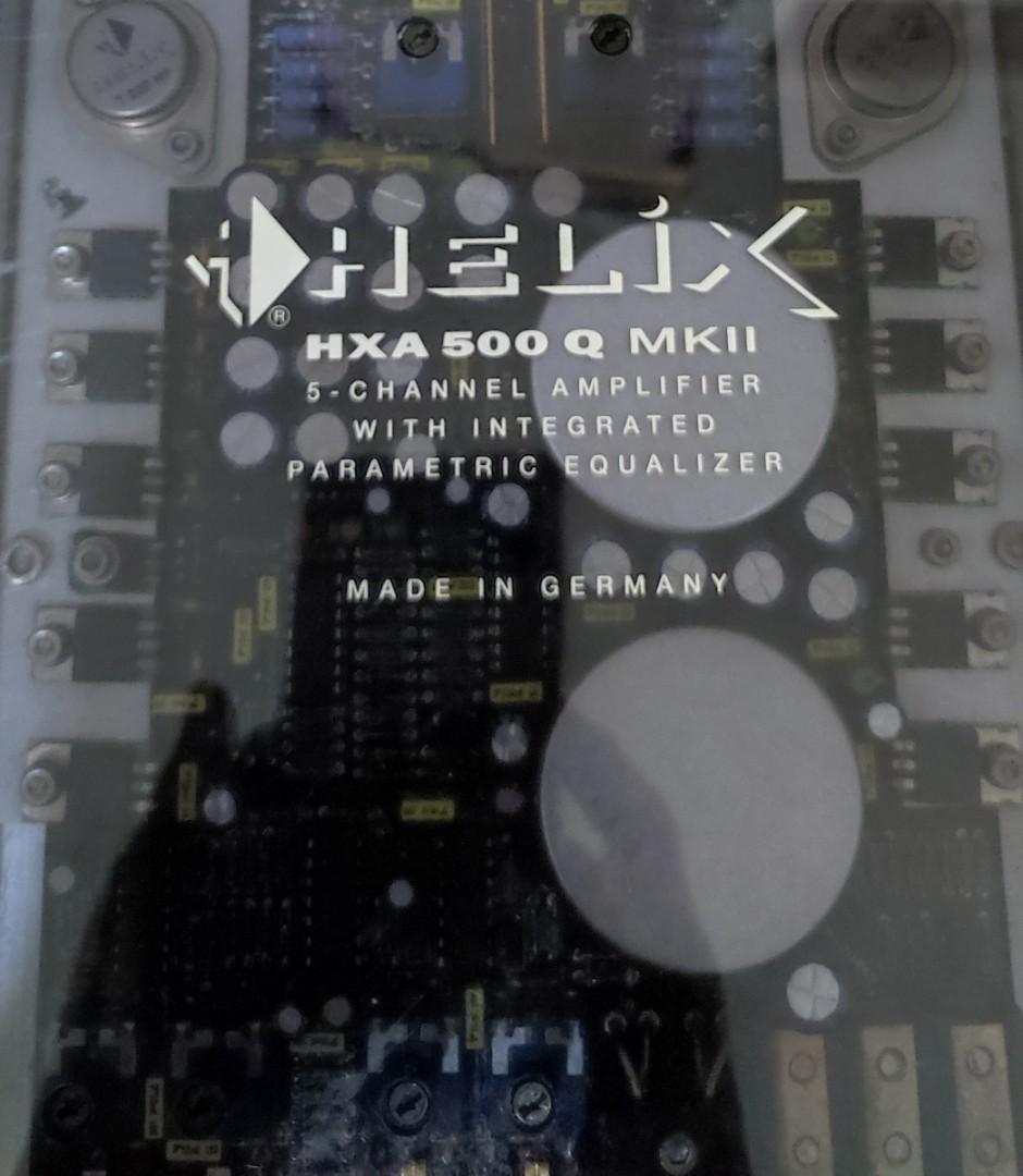 Helix HXA 500Q MK2 5CH Amplifier, Audio, Soundbars, Speakers ...