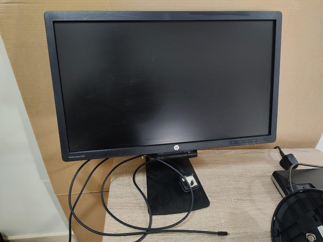 HP EliteDisplay E231 23 吋 LED 背光 LCD 顯示器 Elite Display 螢幕 Mon, 電腦＆科技 ...