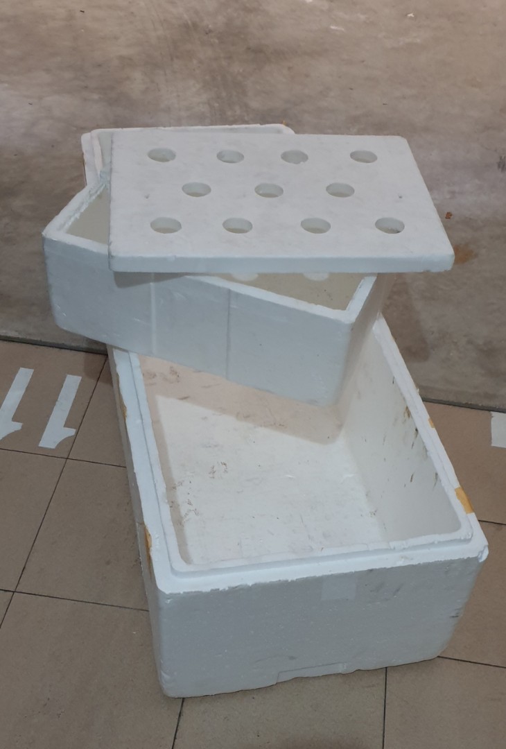 Huge styrofoam containers, Furniture & Home Living, Home Improvement ...