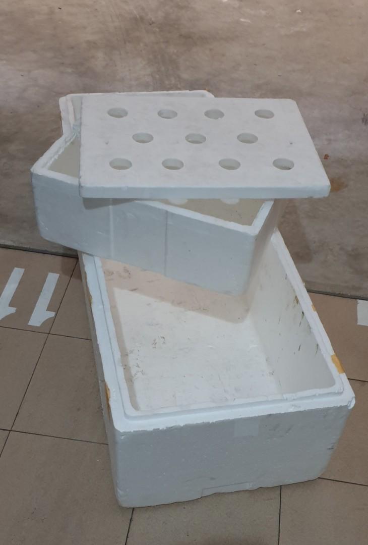 Huge styrofoam containers, Furniture & Home Living, Home Improvement ...