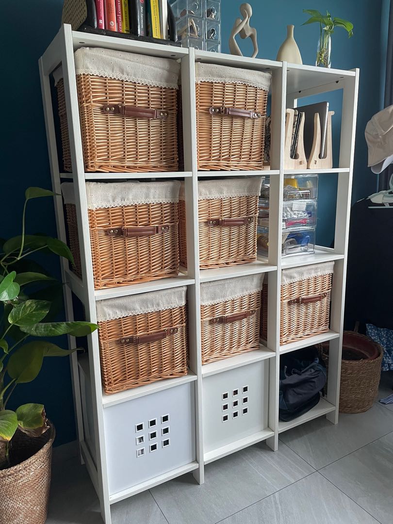 IKEA Kallax 4x3 unit, Furniture & Home Living, Furniture, Shelves ...