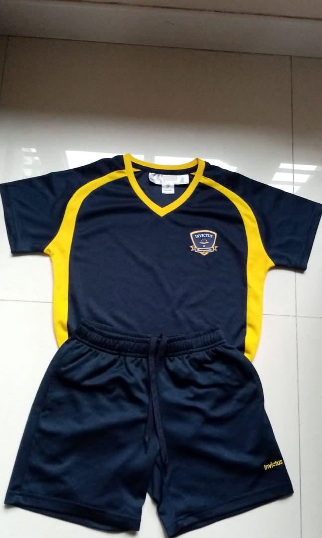 Invictus School Uniform, sports uniform, school bag,, 兒童＆孕婦用品, 嬰兒及小童流行 ...