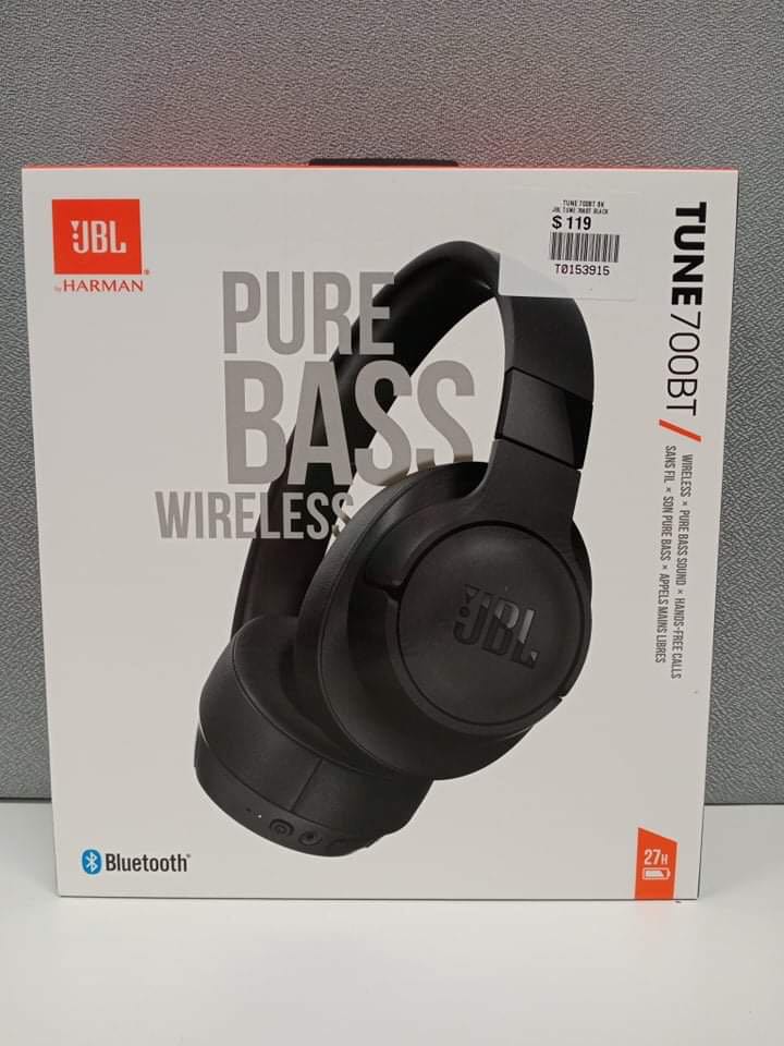 JBL TUNE 700BT (Black), Audio, Headphones & Headsets on Carousell