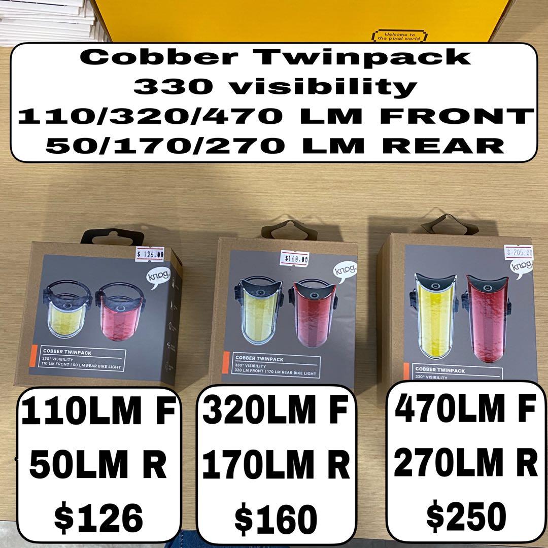 Knog light Cobber light |Plus Light | plug light | Cobber Twinpack ...