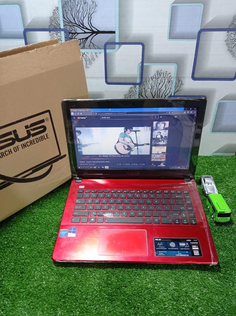 Laptop ASUS X450 Siap Pakai RAM 4/500Gb, Elektronik, Komputer, Laptop ...