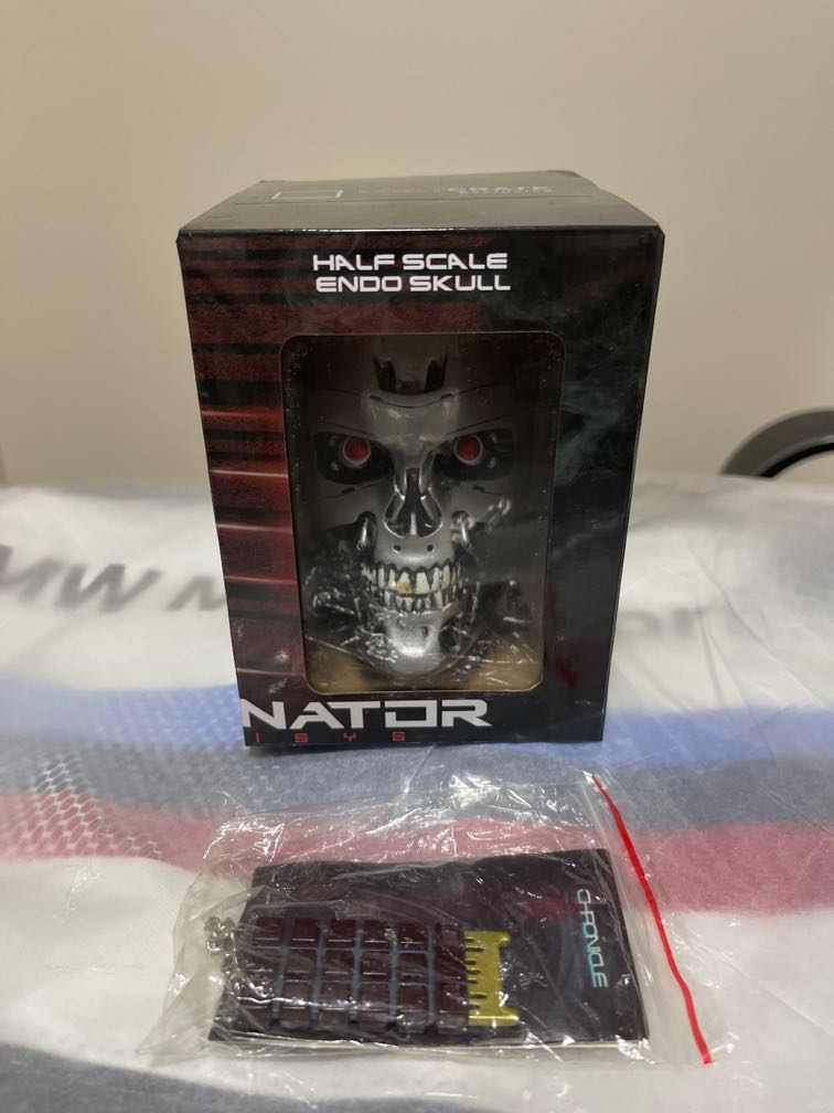 LC Terminator Genisys Half Scale Endo Skull (comes with free brain chip ...