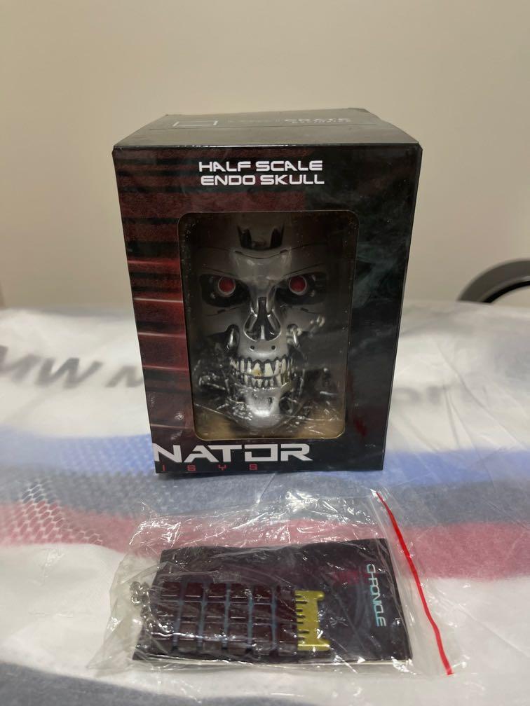 LC Terminator Genisys Half Scale Endo Skull (comes with free brain chip ...