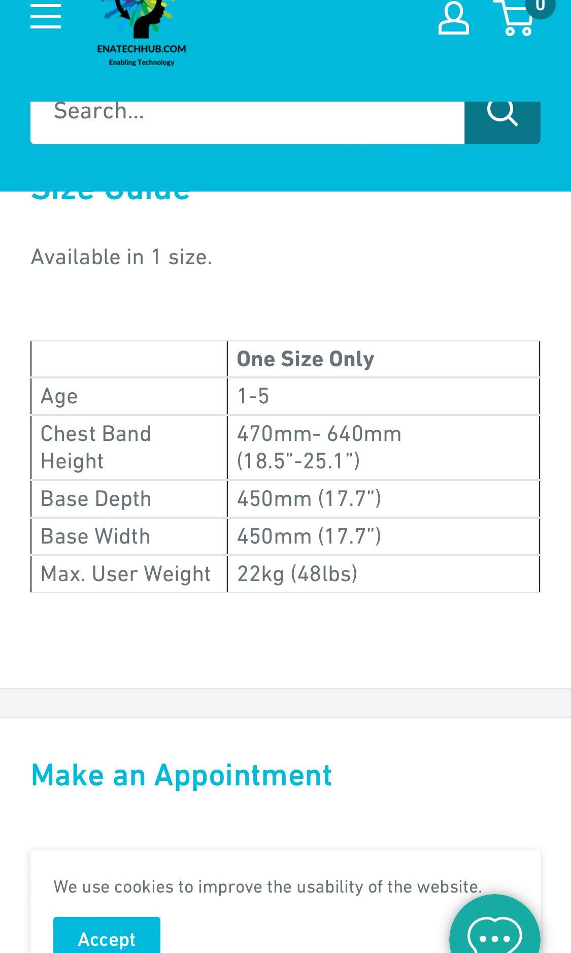 LECKEY Totstander, Health & Nutrition, Assistive & Rehabilatory Aids ...