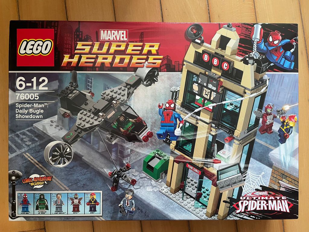 Lego 76005 Spider Man daily bugle showdown, 興趣及遊戲, 玩具 & 遊戲類 - Carousell