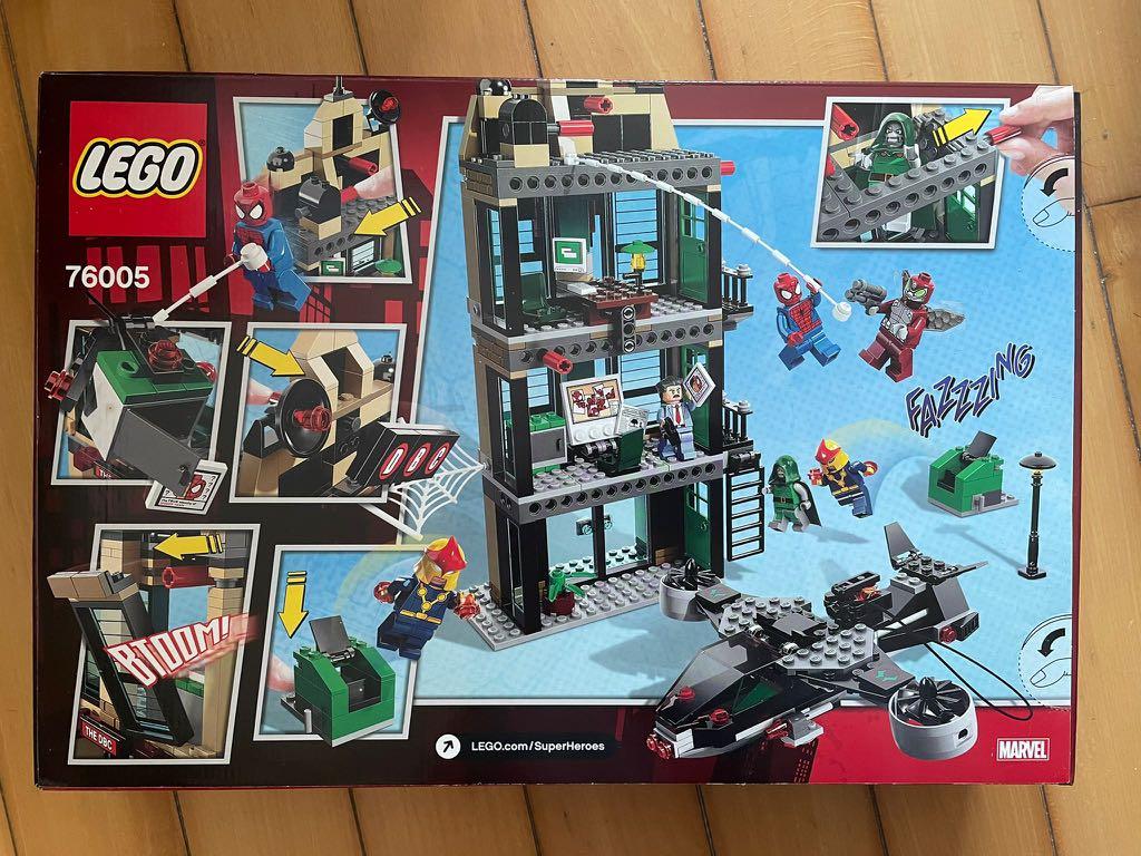 Lego 76005 Spider Man daily bugle showdown, 興趣及遊戲, 玩具 & 遊戲類 - Carousell