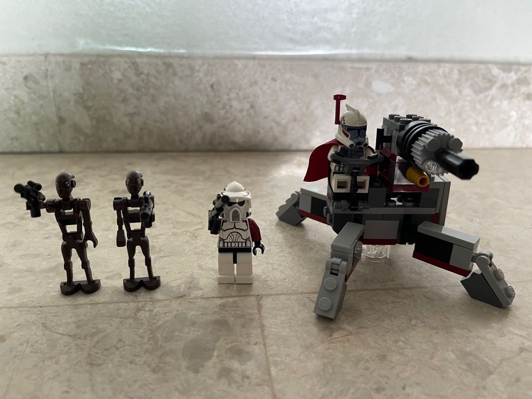 LEGO Star Wars 9488 - Elite Clone Trooper & Commando Droid Battle Pack ...