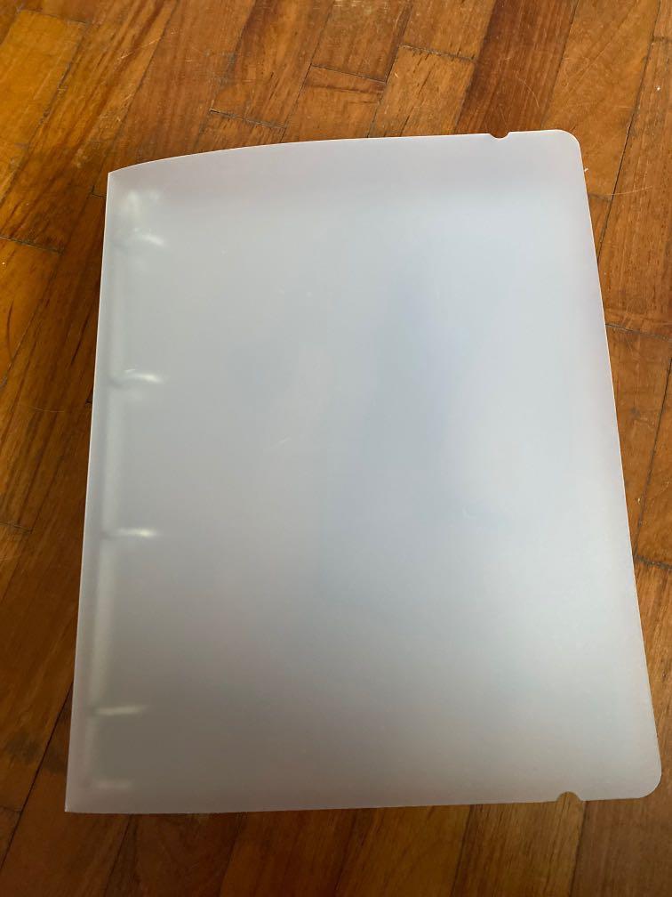 Loose-leaf/ pc binder A4 (4holes), Hobbies & Toys, Stationery & Craft ...