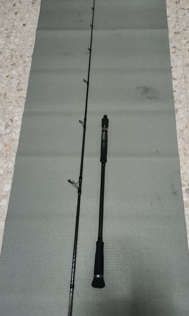 MAD MOUSE slow jigging spinning rod 1.9M 150-200g 15kg fuji Japan ...