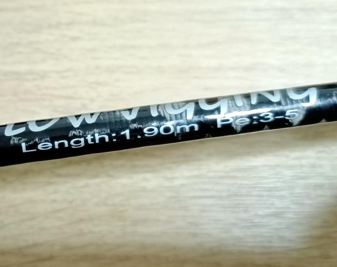 MAD MOUSE slow jigging spinning rod 1.9M 150-200g 15kg fuji Japan ...