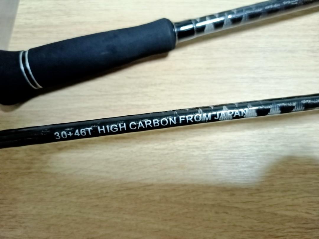 MAD MOUSE slow jigging spinning rod 1.9M 150-200g 15kg fuji Japan ...