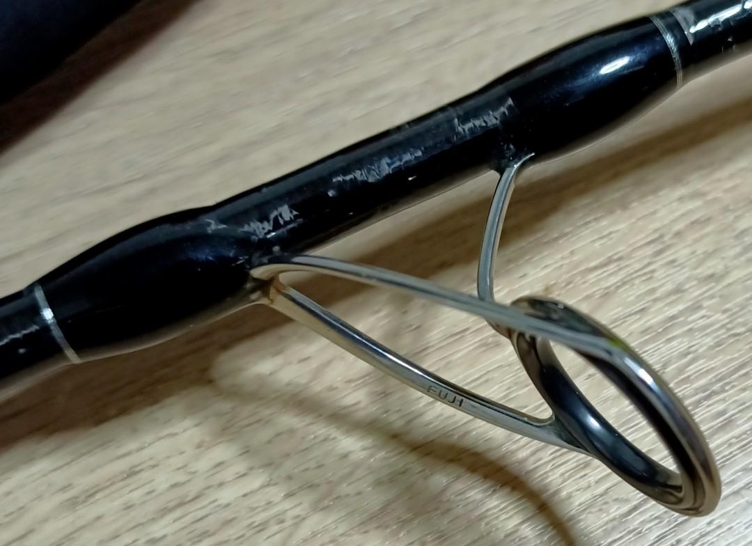 MAD MOUSE slow jigging spinning rod 1.9M 150-200g 15kg fuji Japan ...