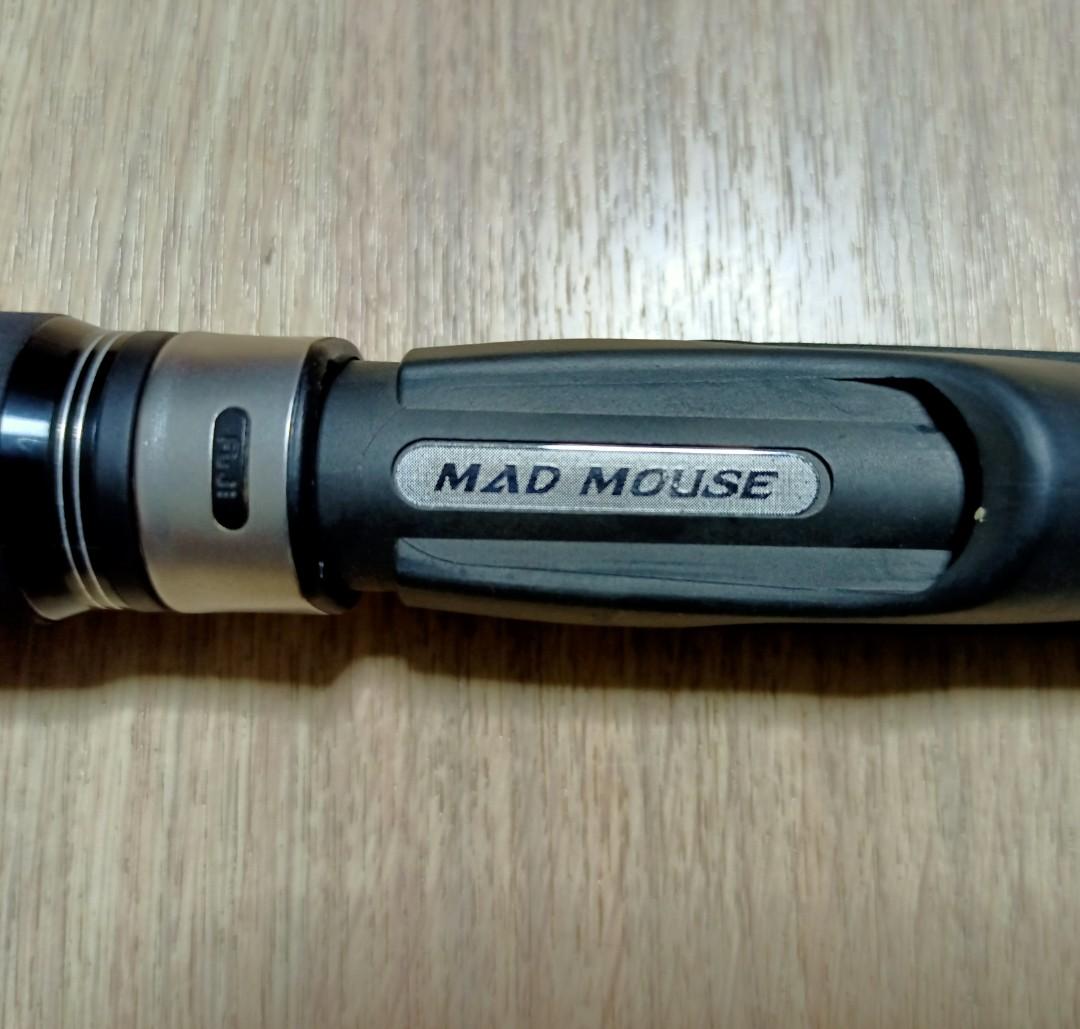 MAD MOUSE slow jigging spinning rod 1.9M 150-200g 15kg fuji Japan ...