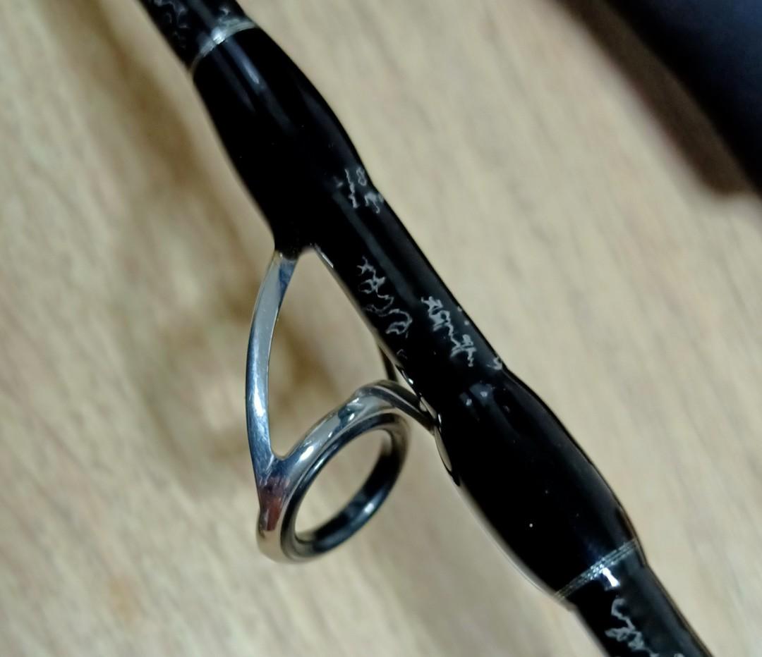 MAD MOUSE slow jigging spinning rod 1.9M 150-200g 15kg fuji Japan ...