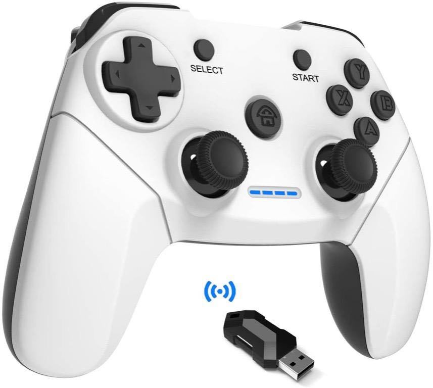 Maegoo PC PS3 Controller Wireless, 2.4 GHz Remote Game Controller ...