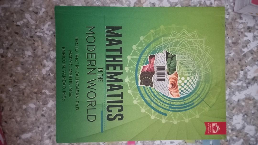 Mathematics in the Modern World Textbook, Hobbies & Toys, Books ...