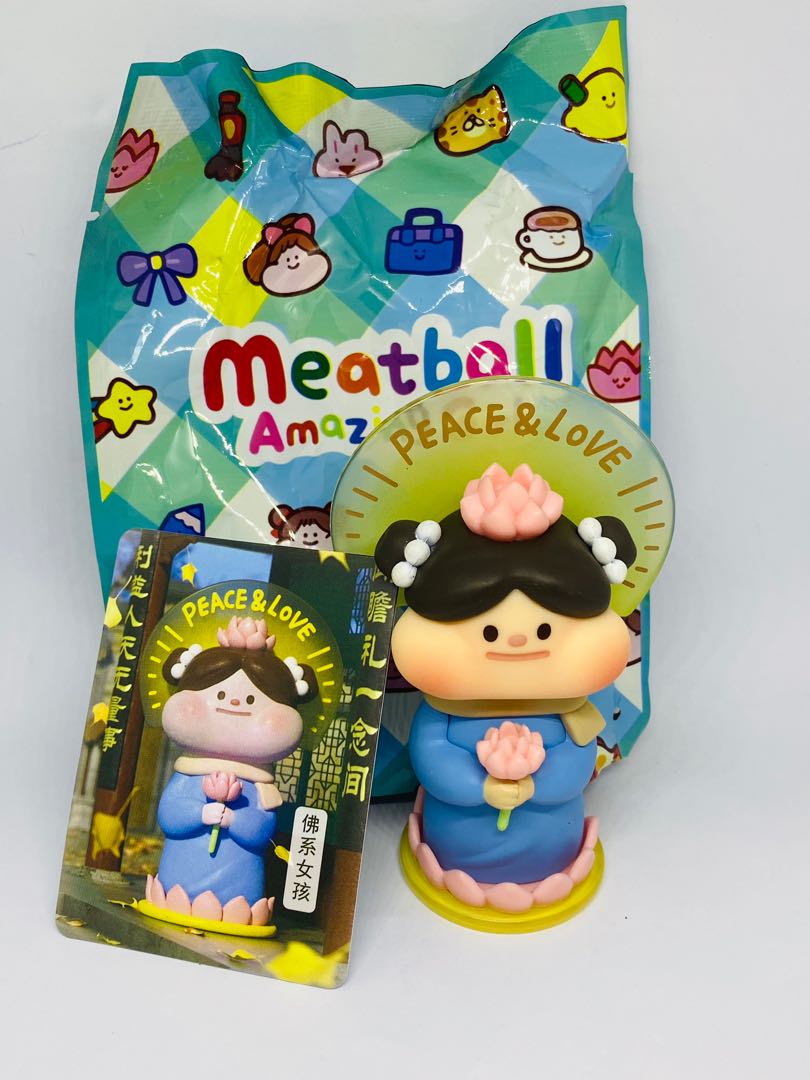 Meatball character peace & love figure, Hobbies & Toys, Toys & Games on ...