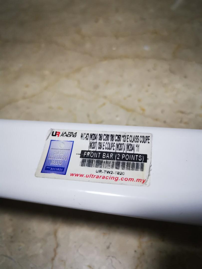 Mercedes C-Class W204, E-Class W207 Ultra Racing Strut Bar Front and ...