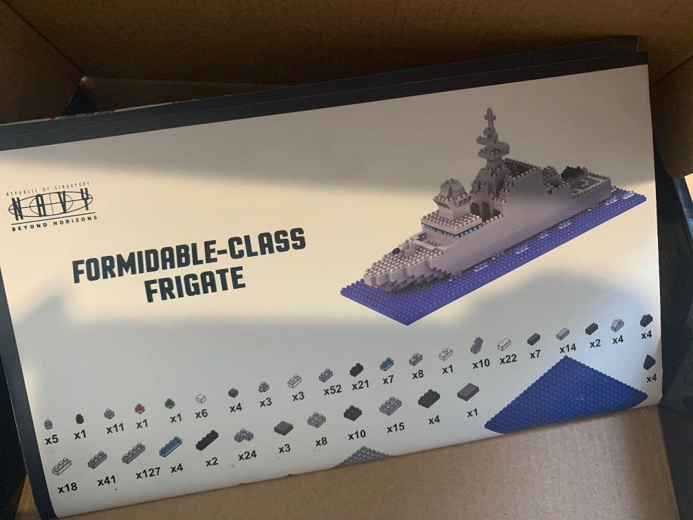 Mini Lego Navy Model Ship Kit, Hobbies & Toys, Toys & Games on Carousell