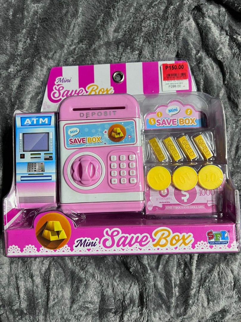 Mini Save Box, Hobbies & Toys, Toys & Games on Carousell