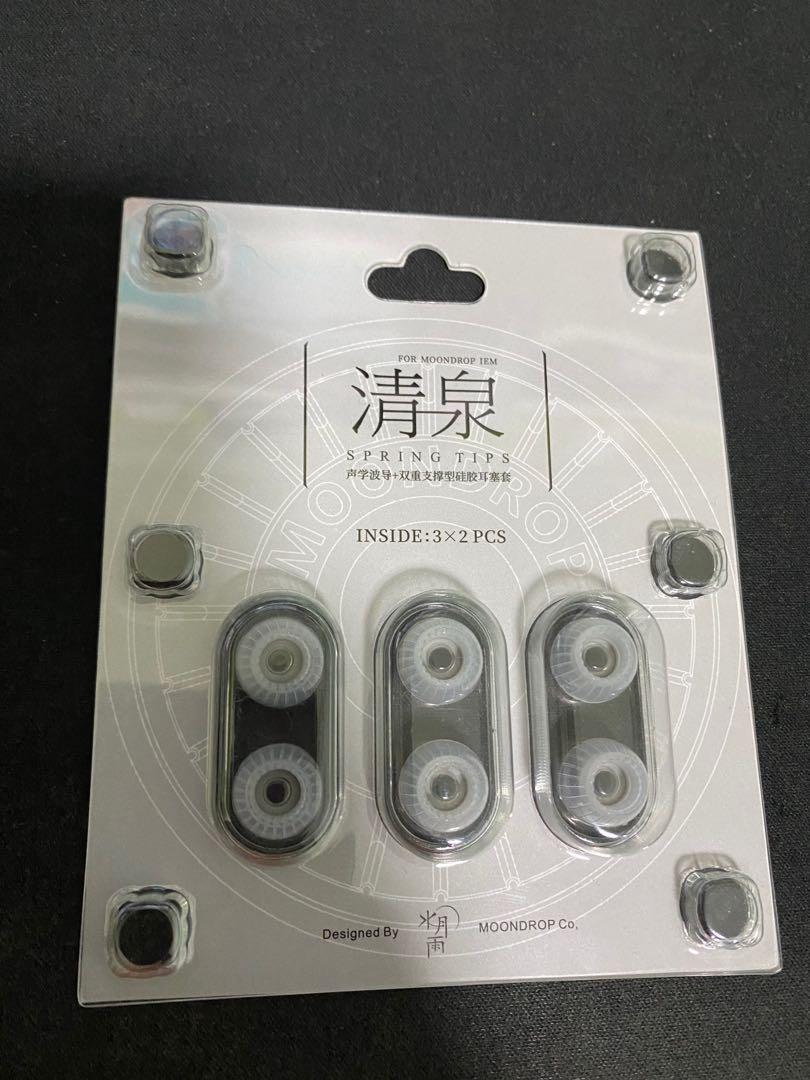 Moondrop spring tips ear tips iem (M), Audio, Earphones on Carousell