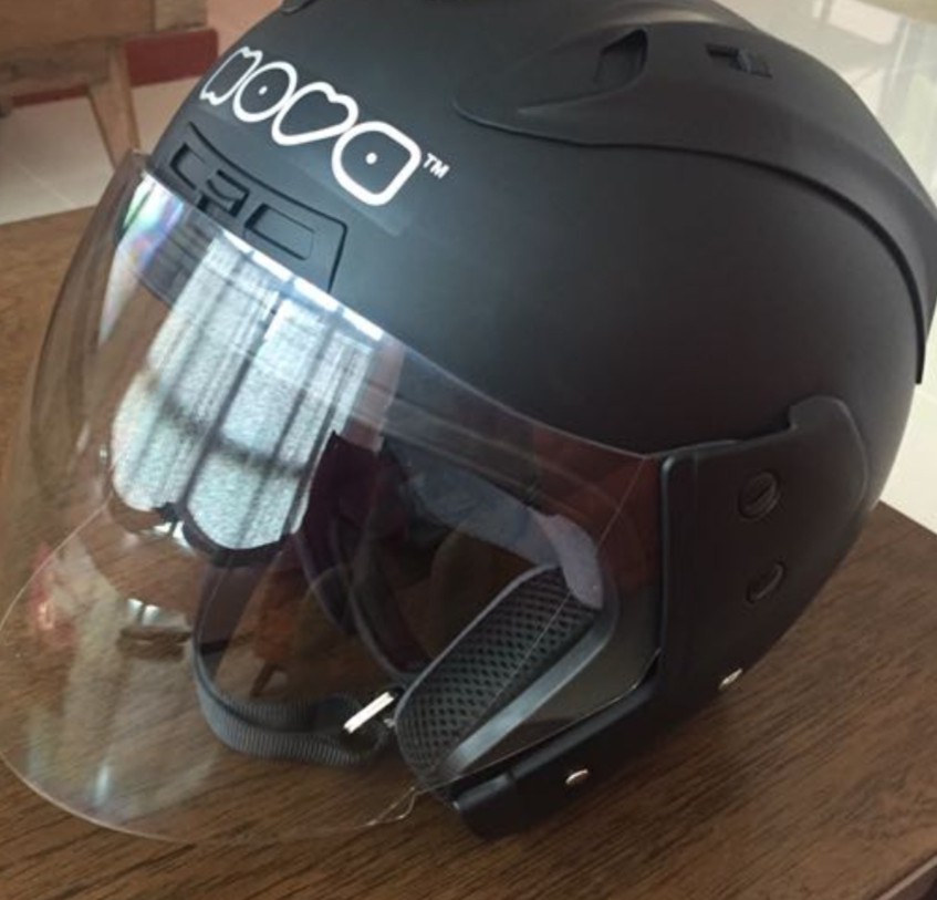 Nova dot helmet, Motorcycles, Motorcycle Apparel on Carousell