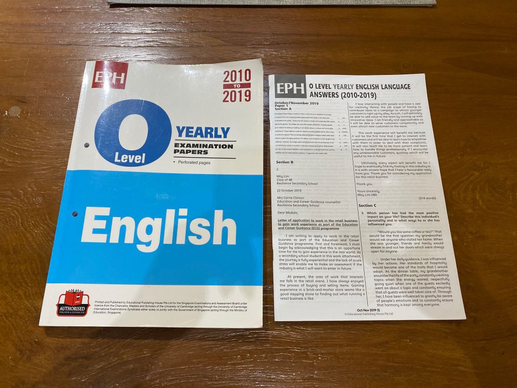 O level English, Hobbies & Toys, Books & Magazines, Assessment Books on ...