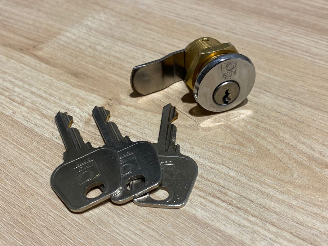 Original HDB Letterbox Lock, Furniture & Home Living, Security & Locks ...