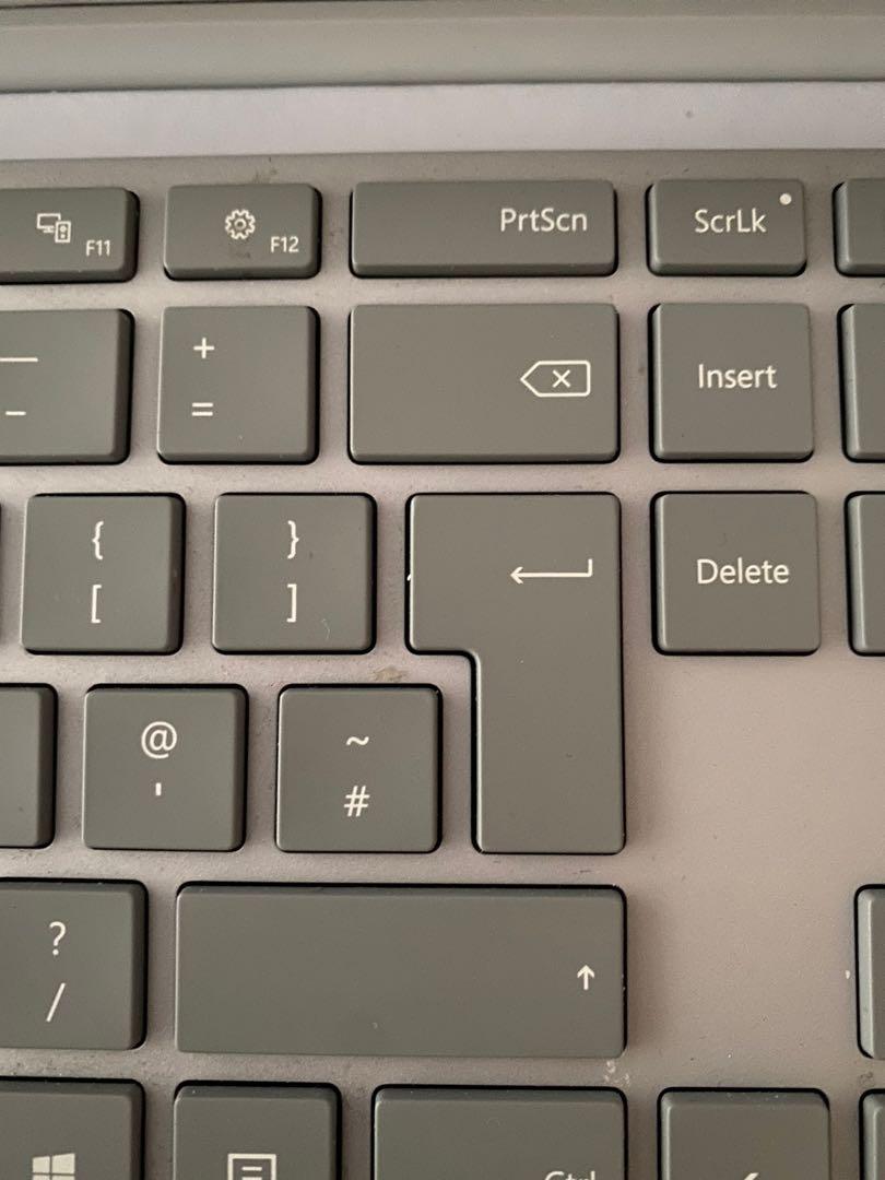 Original Microsoft surface keyboard, Computers & Tech, Parts ...