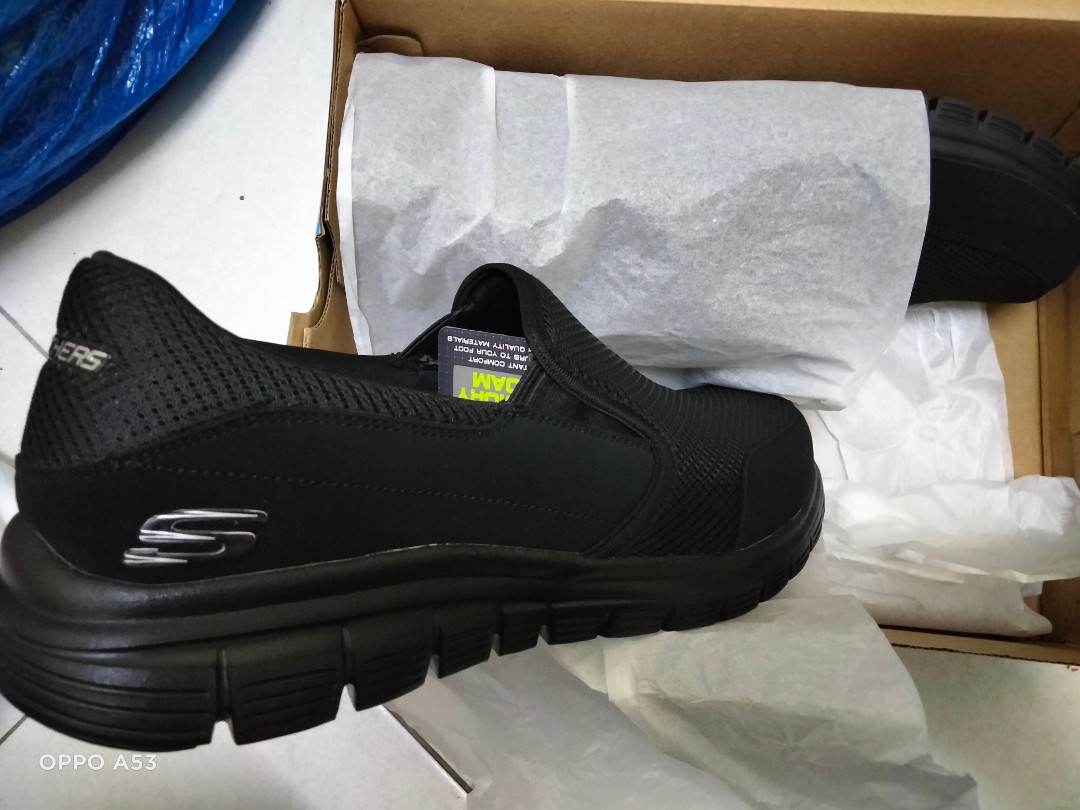 original skechers complete box baru pakai sekali, Men's Fashion ...