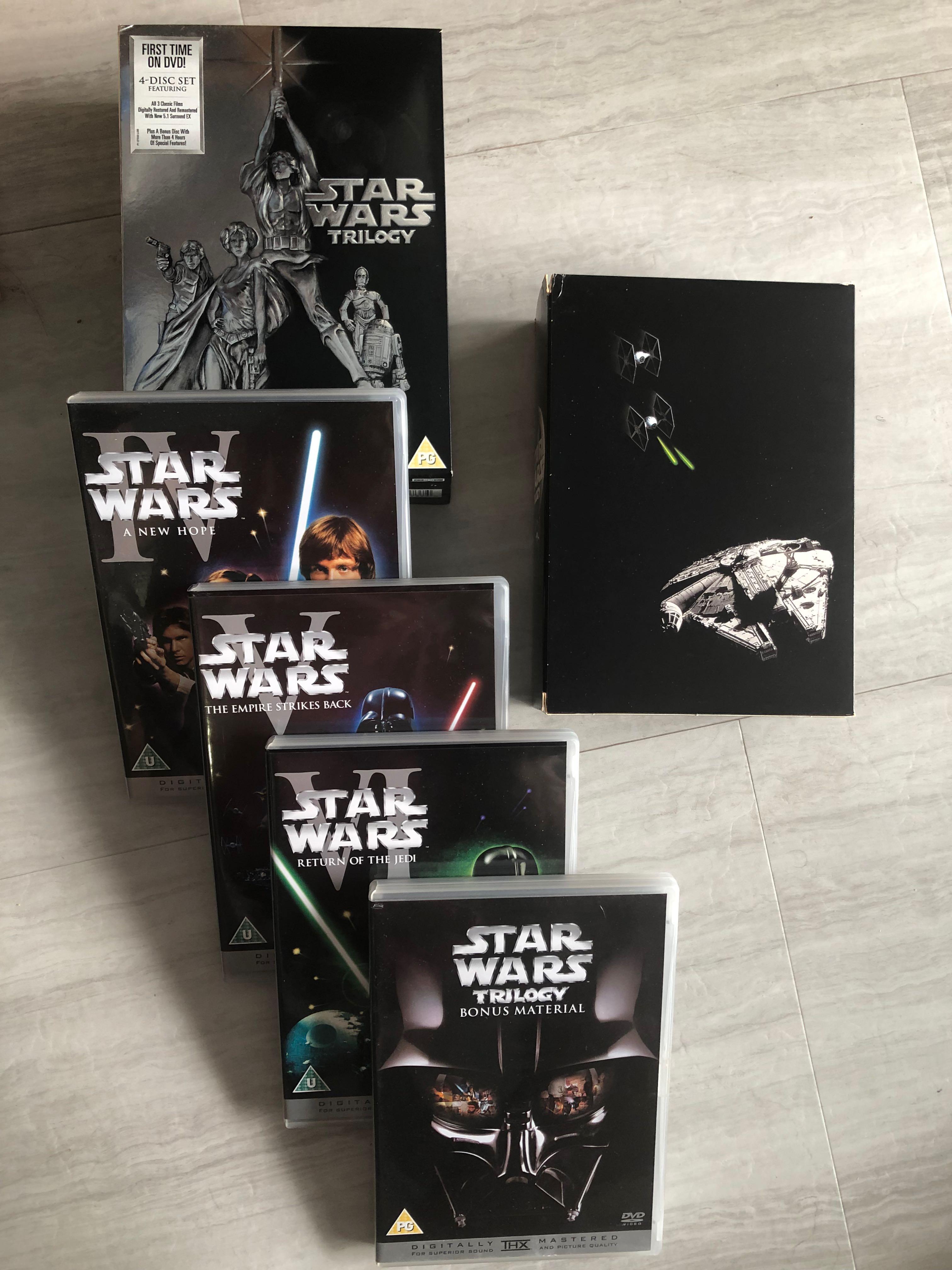 Original Star Wars Trilogy DVD - THX digitally remastered, Hobbies ...