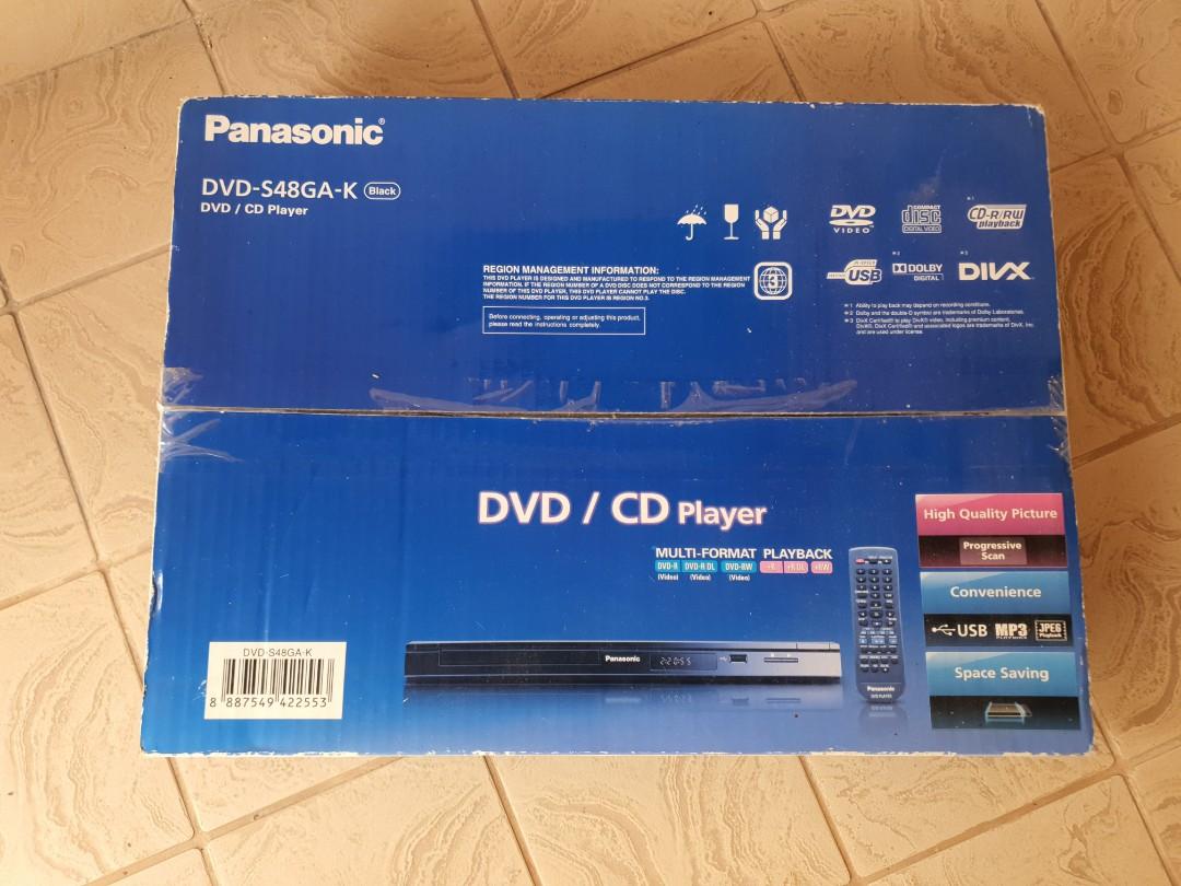 Panasonic DVD/CD Player, TV & Home Appliances, TV & Entertainment, Blu ...