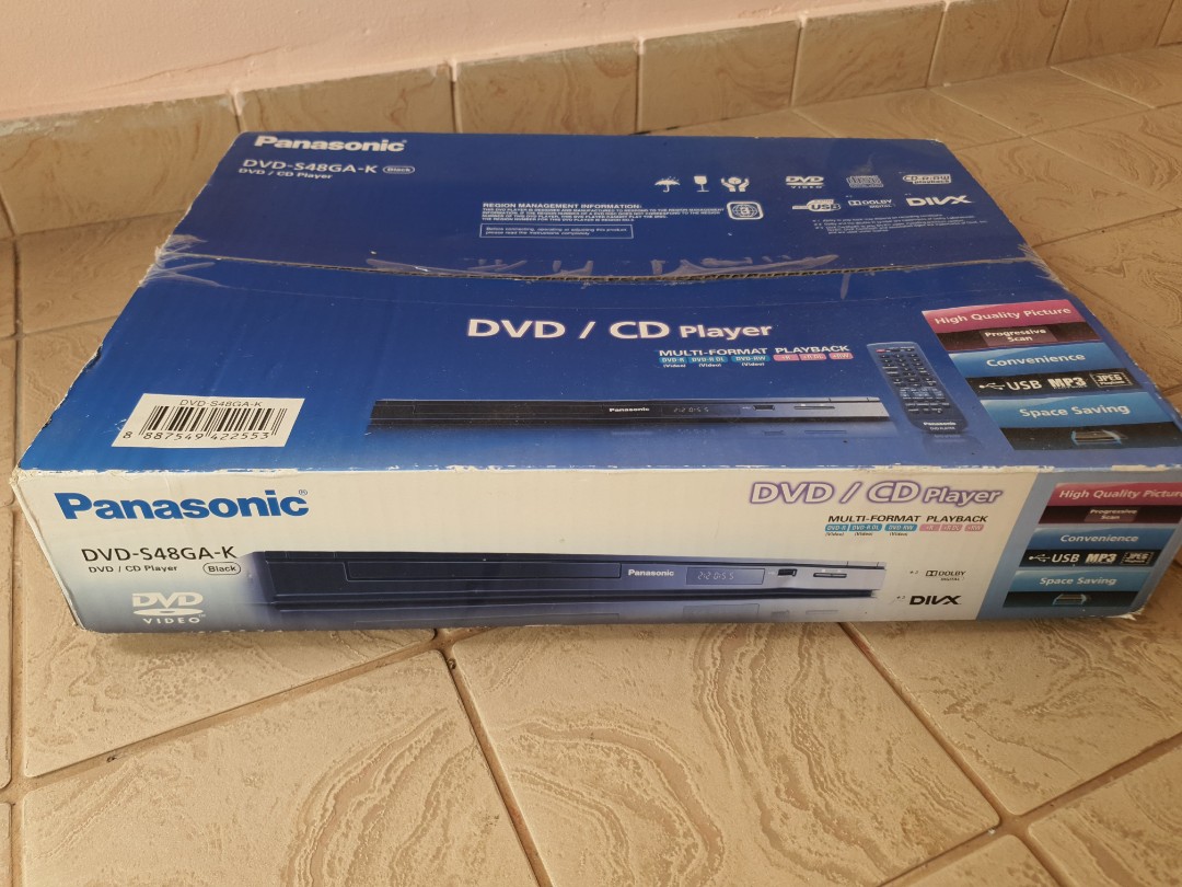 Panasonic DVD/CD Player, TV & Home Appliances, TV & Entertainment, Blu ...